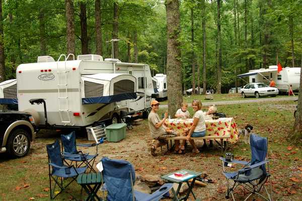 W/E/S/C 50 Amp RV Site | Adventure Bound Camping