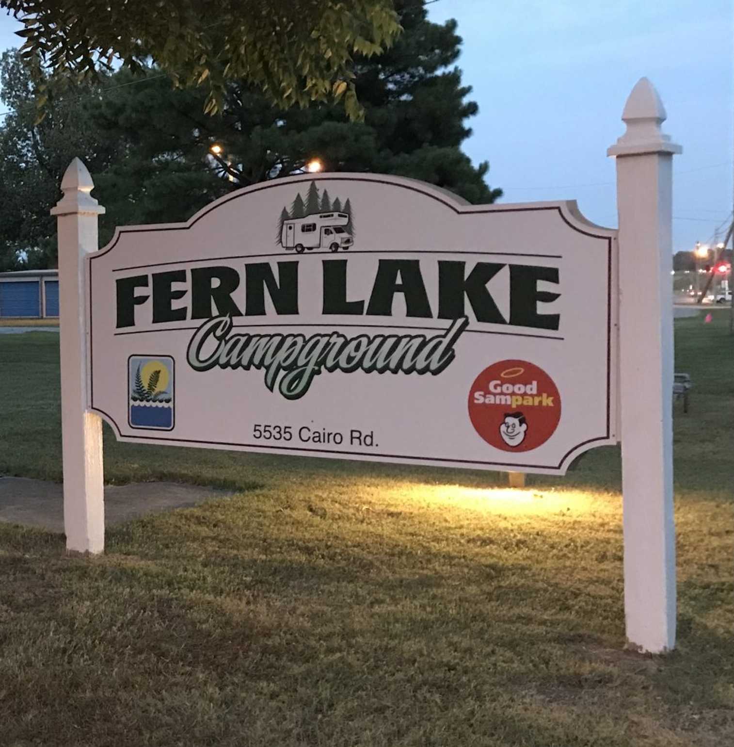Find Your Campsite - Fern Lake Campground