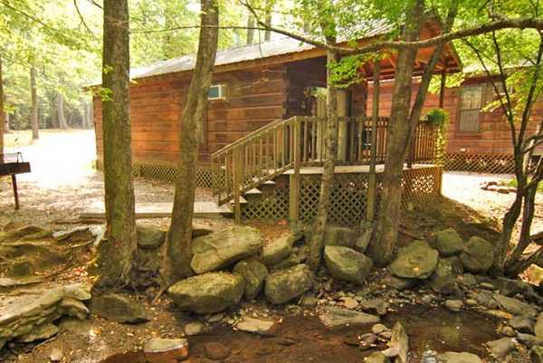 Log Cabin | Adventure Bound Camping