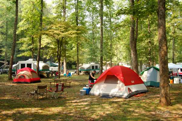 W/E Tent Site | Adventure Bound Camping